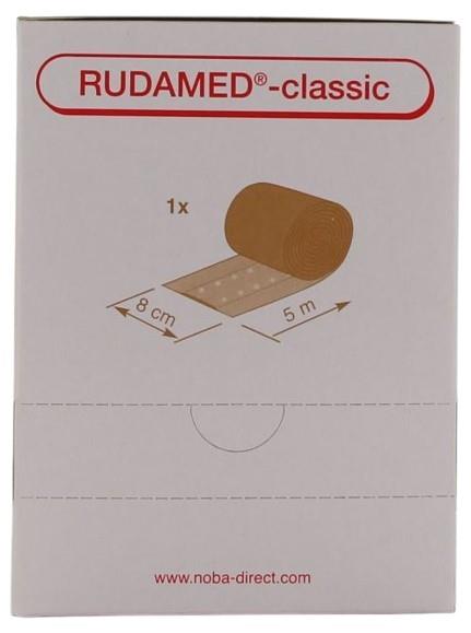 Wondpleister RUDAMED-classic 5mx8cm - Wondpleisters - Medichain Medisch