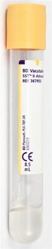 Vacutainer BD SST II Serum Silica Gel geel 8,5ml 16x100mm - Bloedafname ...